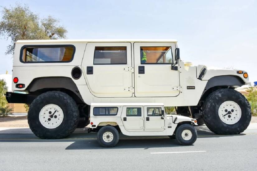 Meet The Hummer H1 X3: A Hummer 3 Times The Size With 3 More Engines