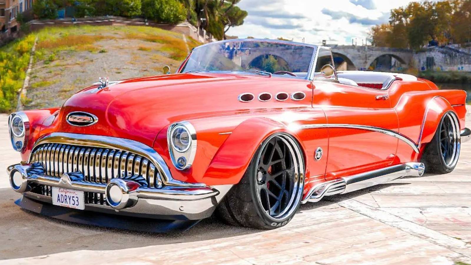 Rending Turns This 1953 Buick Into A Widebodied Beast