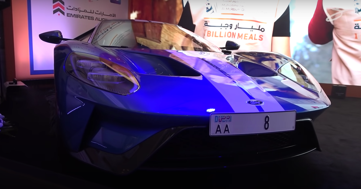 This Is The World's Most Expensive License Plate... It Costs Millions