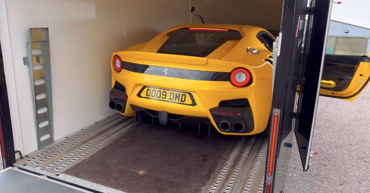 What It Is Like Taking Ownership Of A Ferrari F12 TDF