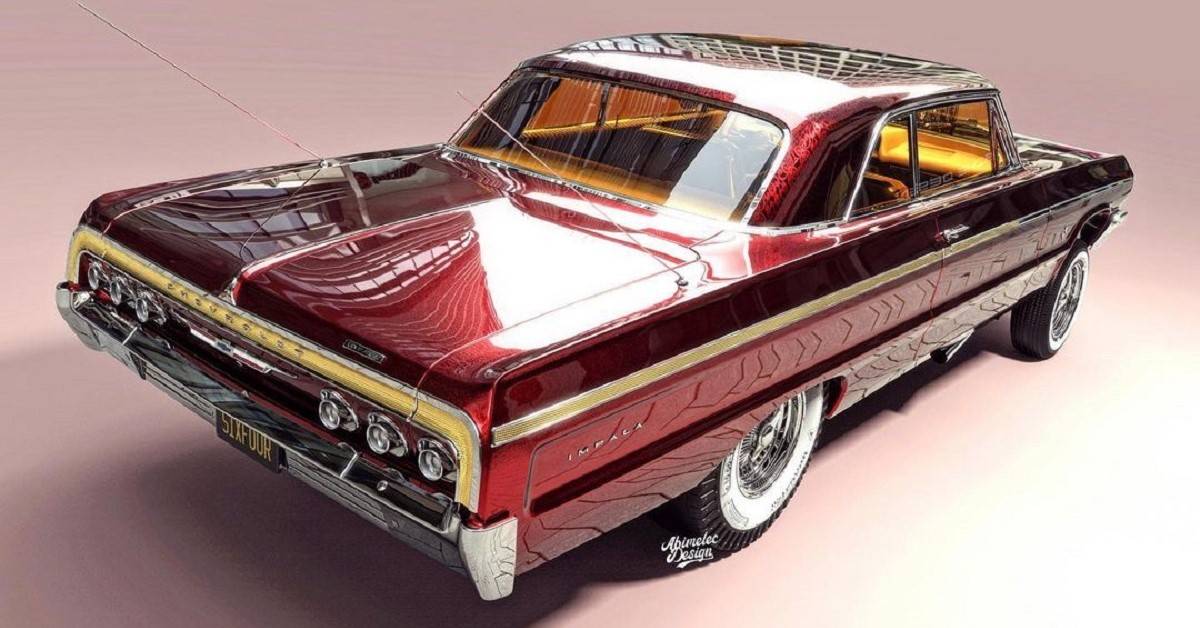 64 impala red