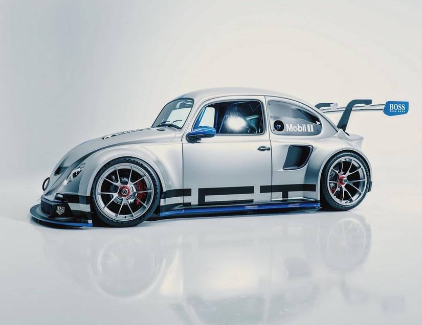 Track Ready: Porsche GT3-Inspired Volkswagen Beetle With A Massive Rear ...
