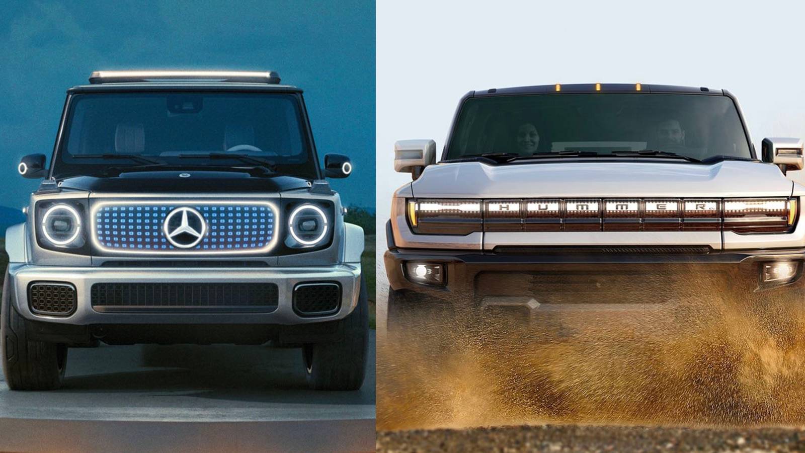 The Electric Mercedes EQG’s Tank Turn Is Cooler Than The Hummer EV CrabWalk