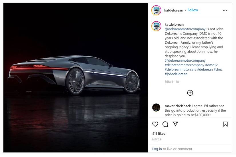 Why John DeLorean’s Daughter Doesn’t Approve The Stunning New Alpha5
