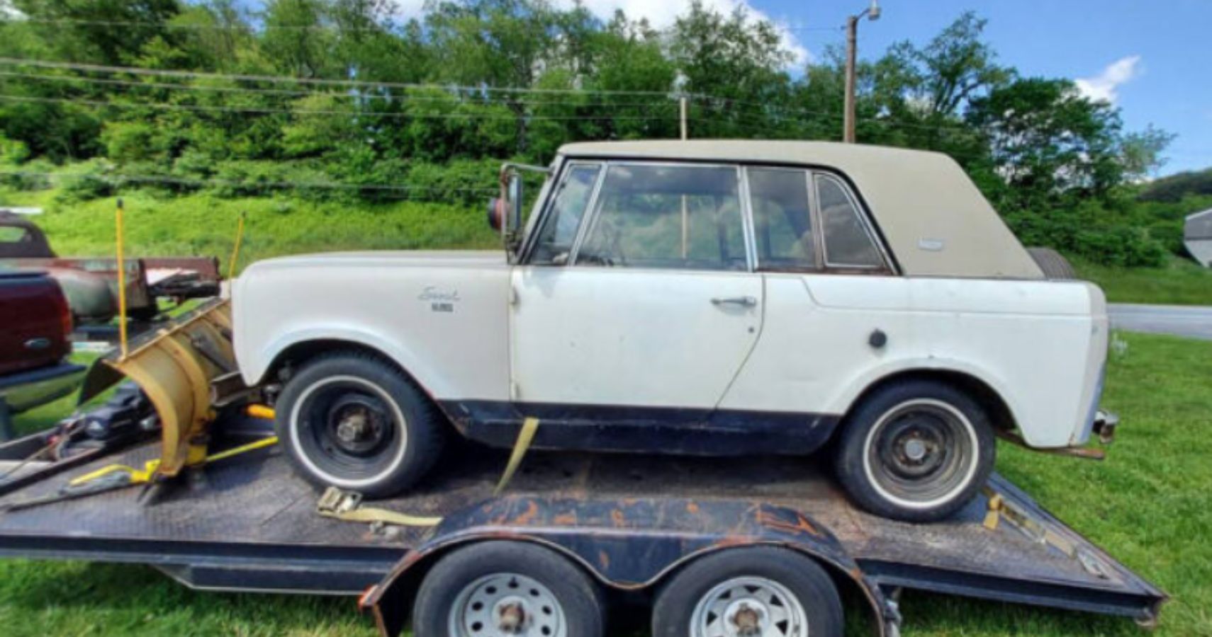 Rare Barn Find 1966 International Scout 800 Sportop