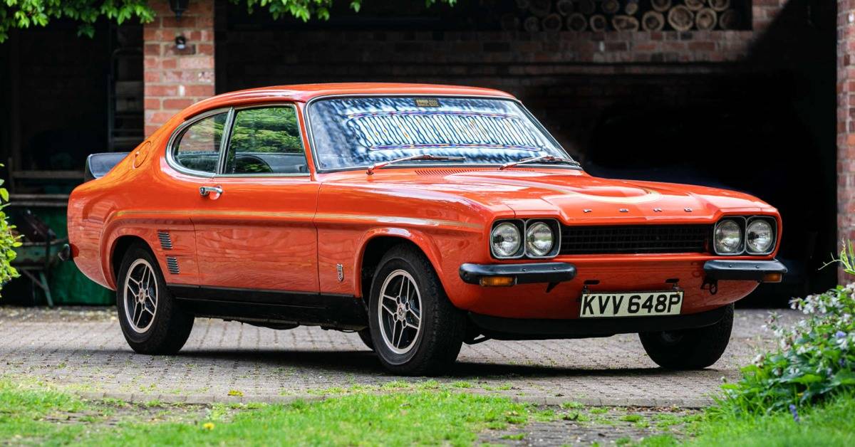 Record Sale: Prototype Ford Capri Breaks Auction Record