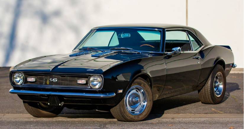 This 700-HP 1968 Chevrolet Camaro Sleeper Hides A Cadillac CTS-V Engine