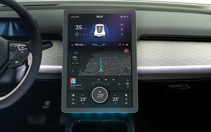 10 Largest Screens You’ll See In A Car