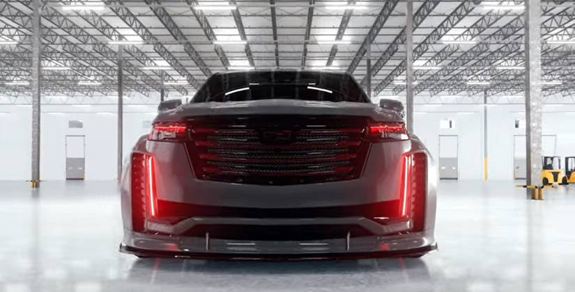 Here's The Cadillac Escalade Widebody Design That Makes The Escalade-V ...