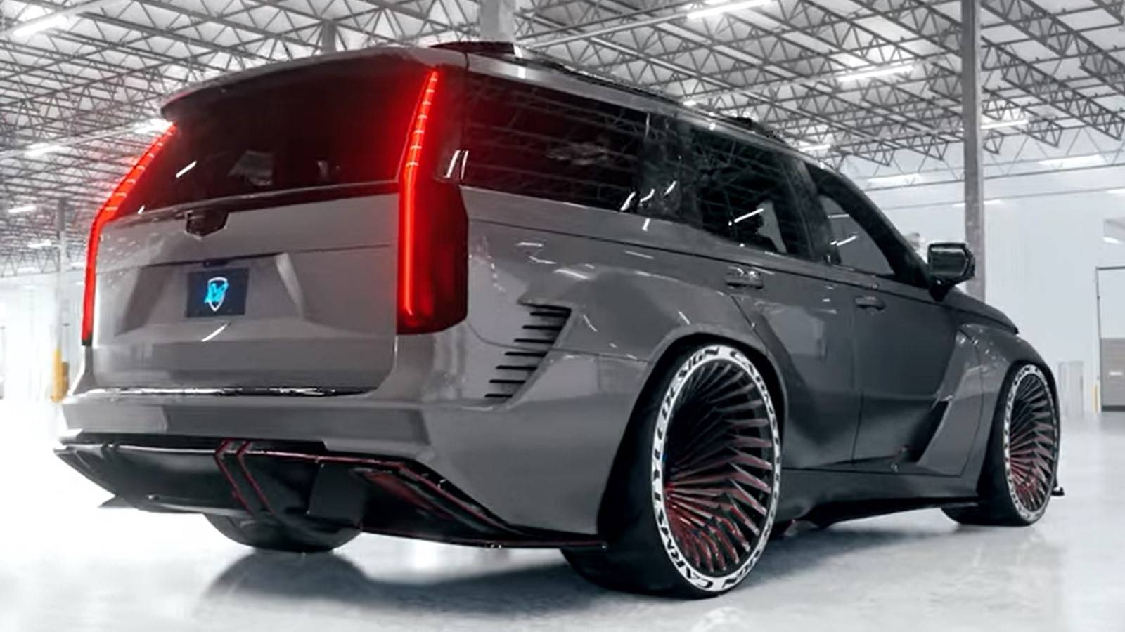 Here's The Cadillac Escalade Widebody Design That Makes The Escalade-V ...