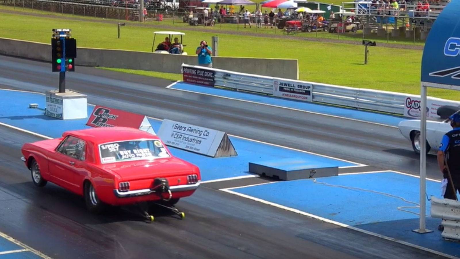 Check Out Some Good Ol' American Muscle Car Drag Racing At Cordova Dragway