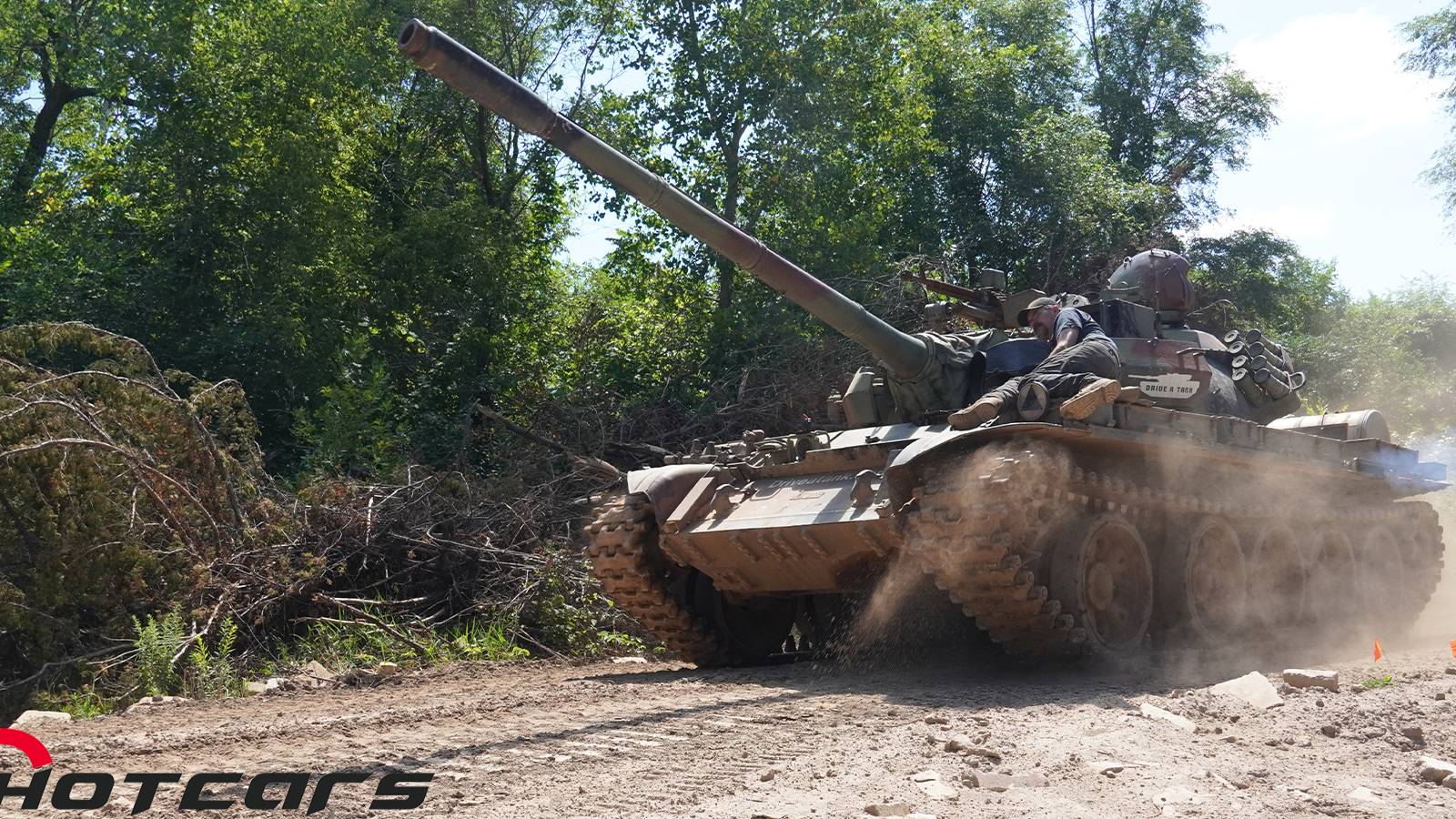 EXCLUSIVE: Living Out Childhood Dreams At Drive A Tank
