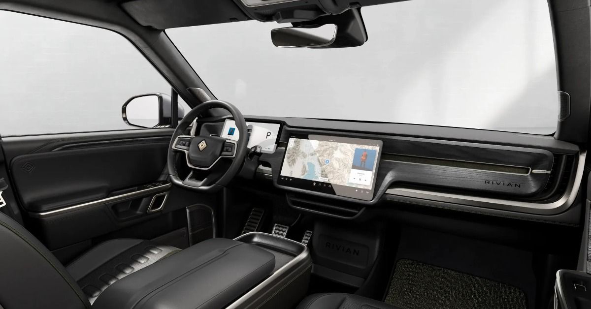 A Detailed Look At The Rivian R1S' Interior