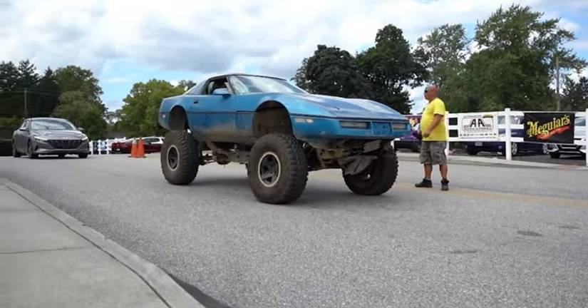 lifted corvette c4
