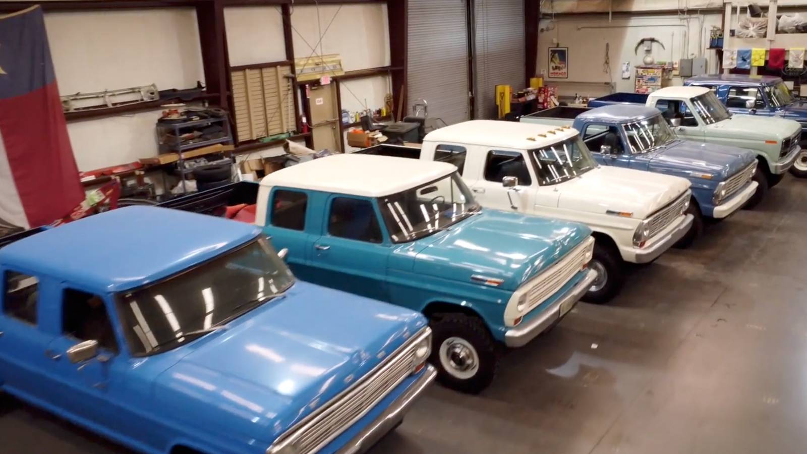 Check Out This Incredible Vintage Shelby Mustang And Ford Truck Collection