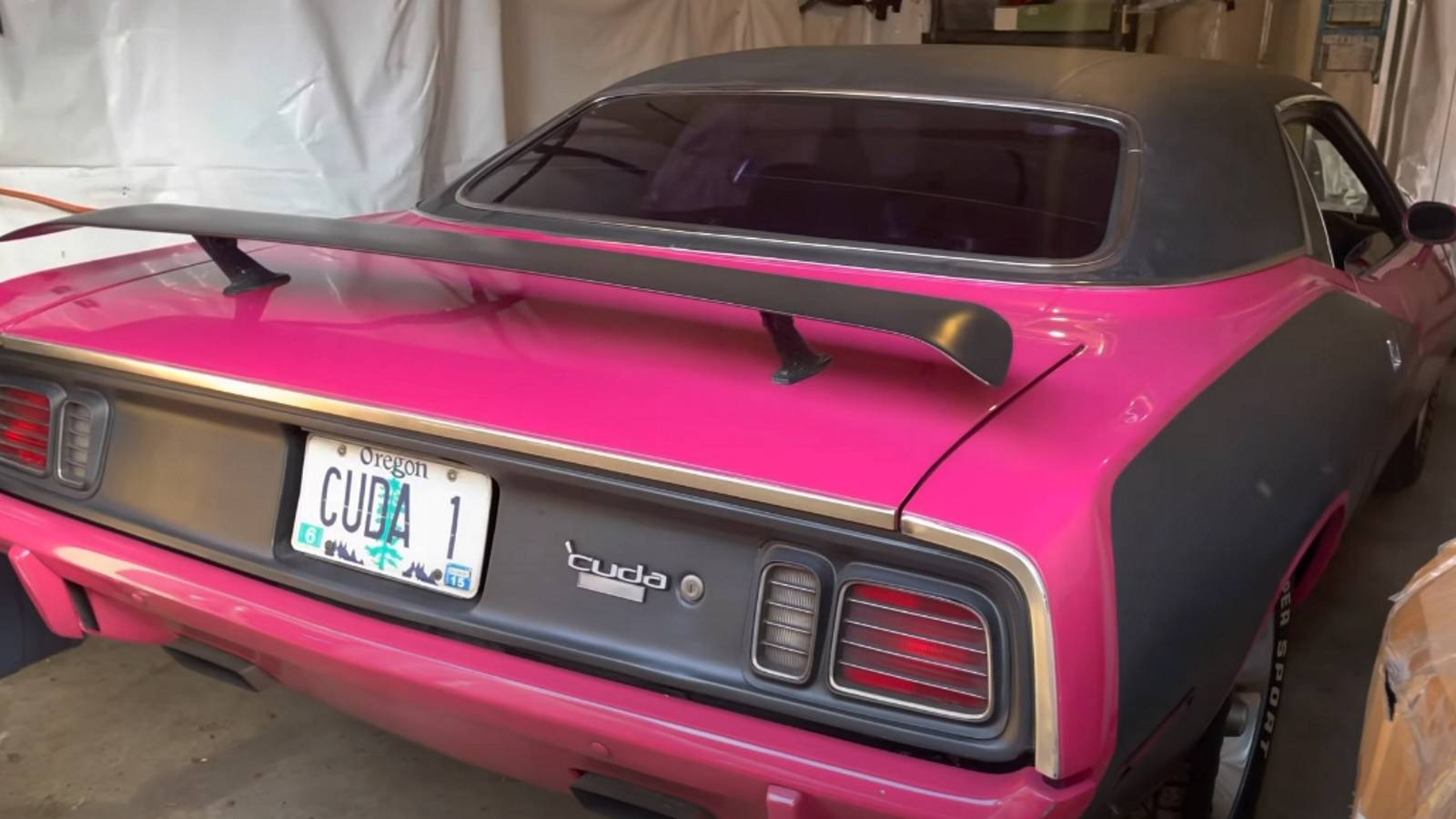 This Panther Pink 1971 ‘Cuda Offers More Questions Than Answers