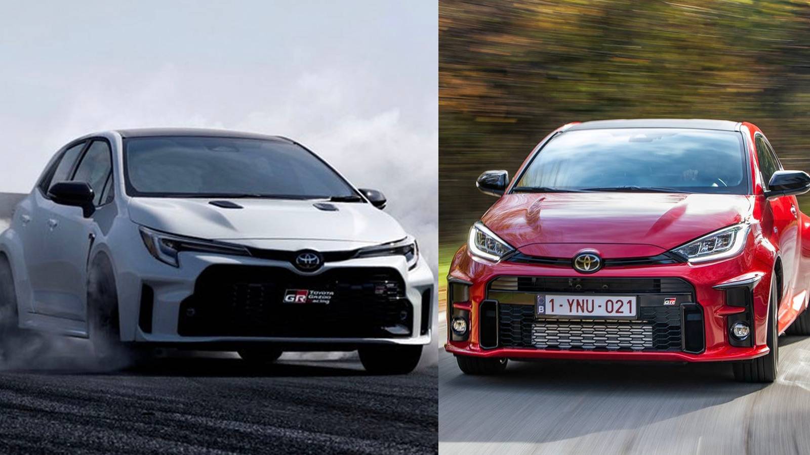 These Are The Key Differences Between The Toyota GR Corolla And GR Yaris