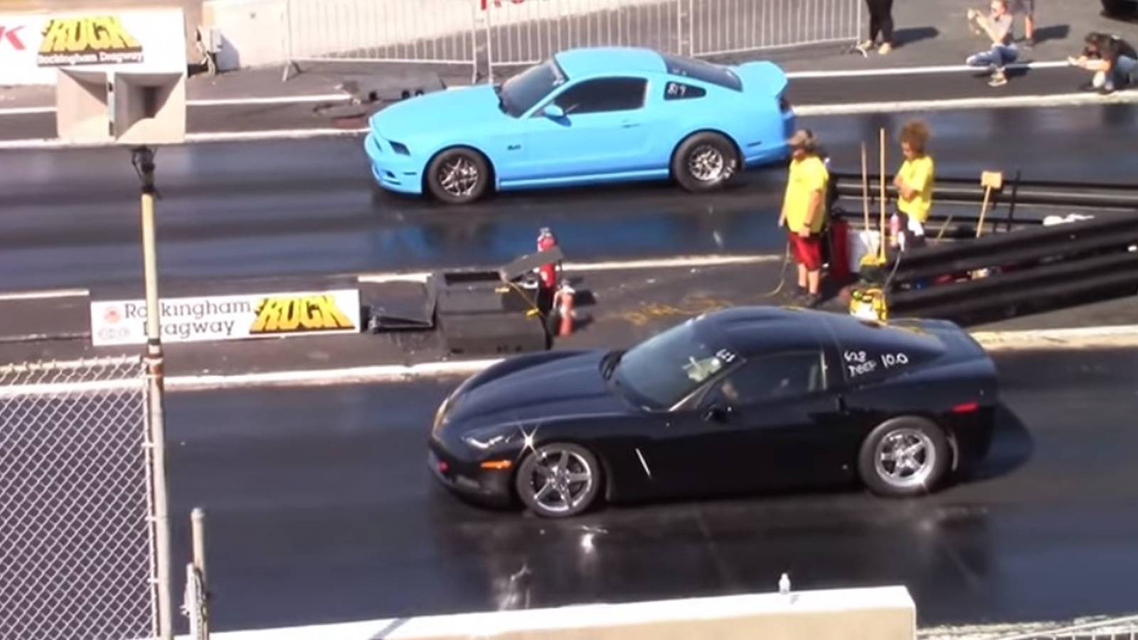 Ultimate American Showdown: A C6 Chevrolet Corvette Takes On A Ford ...