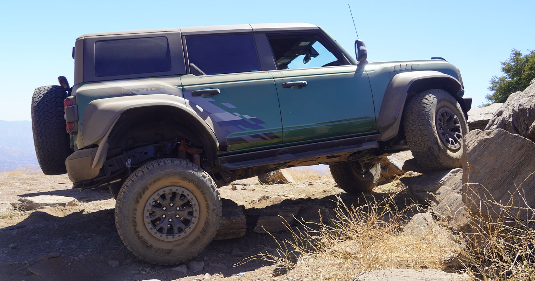 Driven: 2022 Ford Bronco Raptor Hits The Trail (Too) Hard At Rowher Flats
