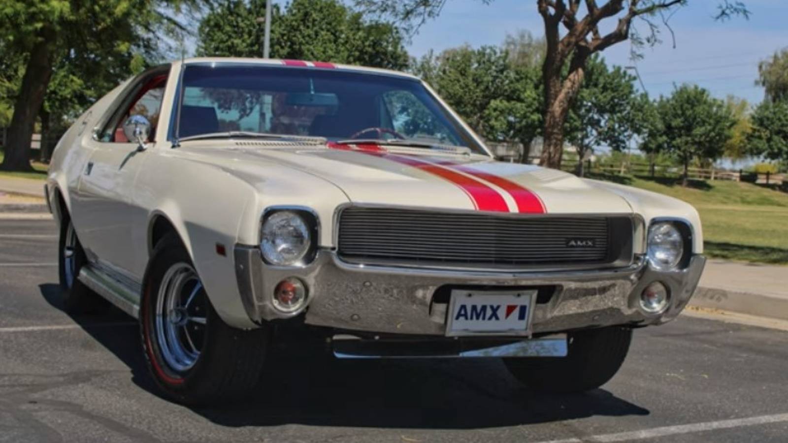 This 1969 AMC AMX Checks All The Boxes For A Cool Classic Muscle Car