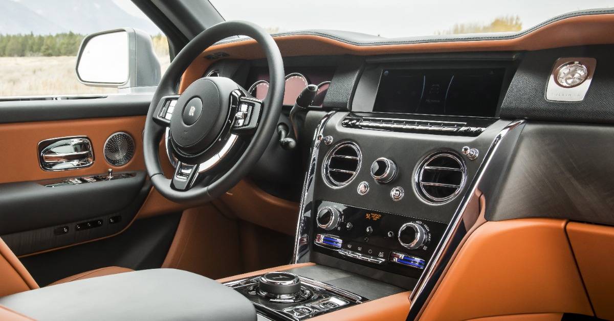 A Peek Inside The Rolls-Royce Cullinan's Incredible Interior
