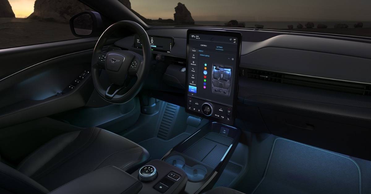 A Peek Inside The Ford Mustang Mach E's Interior