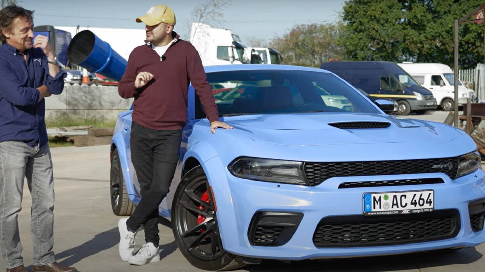 Richard Hammond Roasts New Color Of The Drivetribe Dodge Charger Hellcat