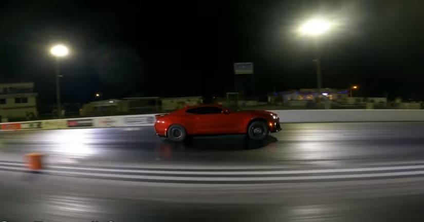 A 1,000-HP Chevrolet Camaro ZL1 Makes This Tesla Model S Plaid Sweat At ...