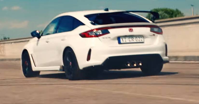 Watch Max Verstappen Tear Up The Race Track In A New Honda Civic Type-R