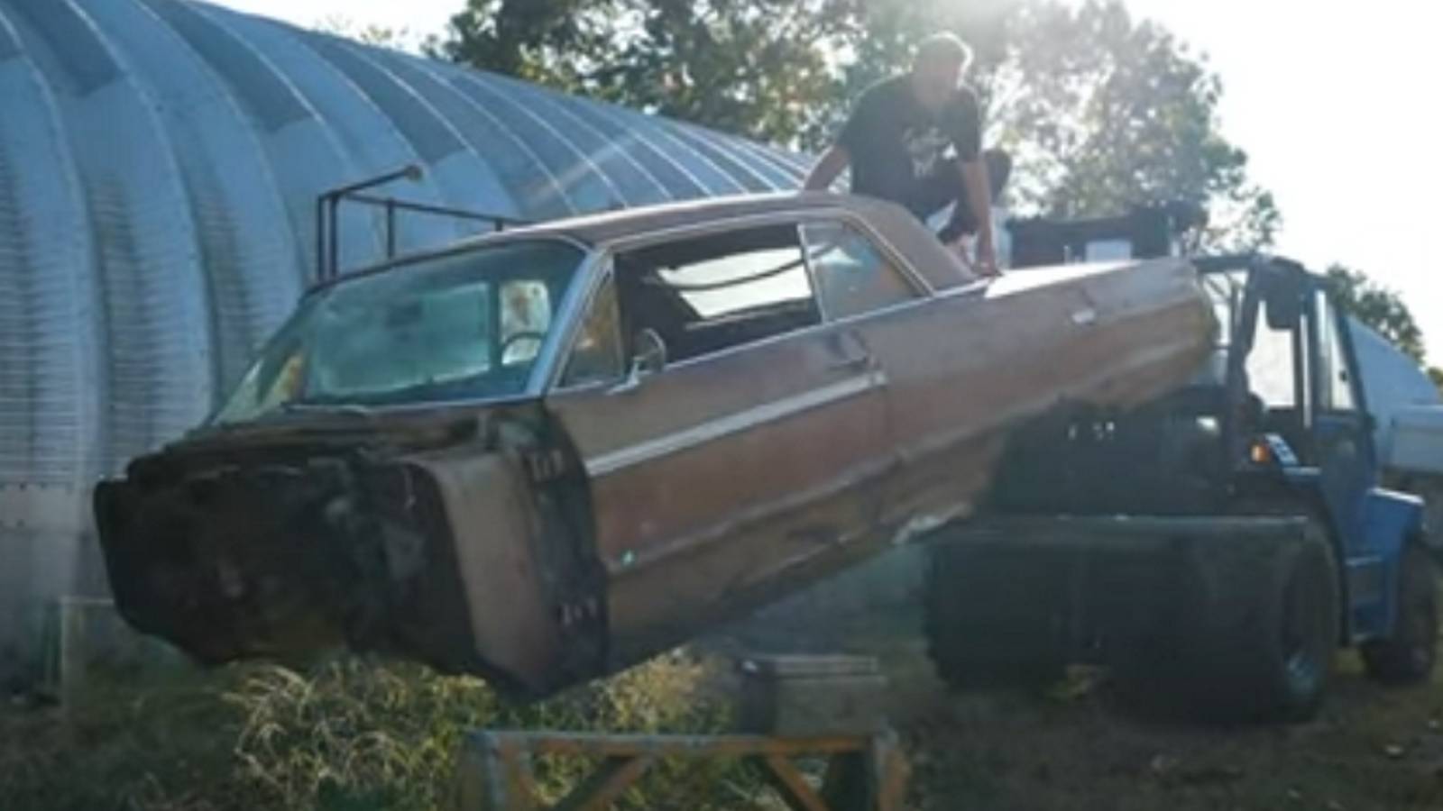 Watch Dennis Collins Rescue A Rare 1964 Impala SS Wreck To Turn Into ...
