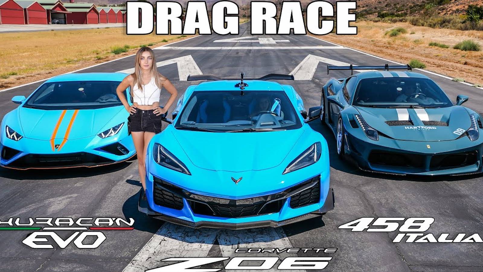 Watch The New 2023 Chevrolet Corvette Z06 Completely Destroy Italy's ...