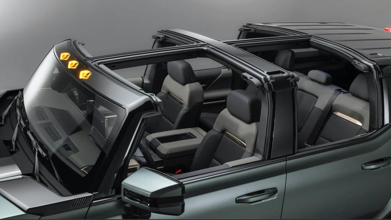 Let's Take A Look At The Interior Of The GMC Hummer EV