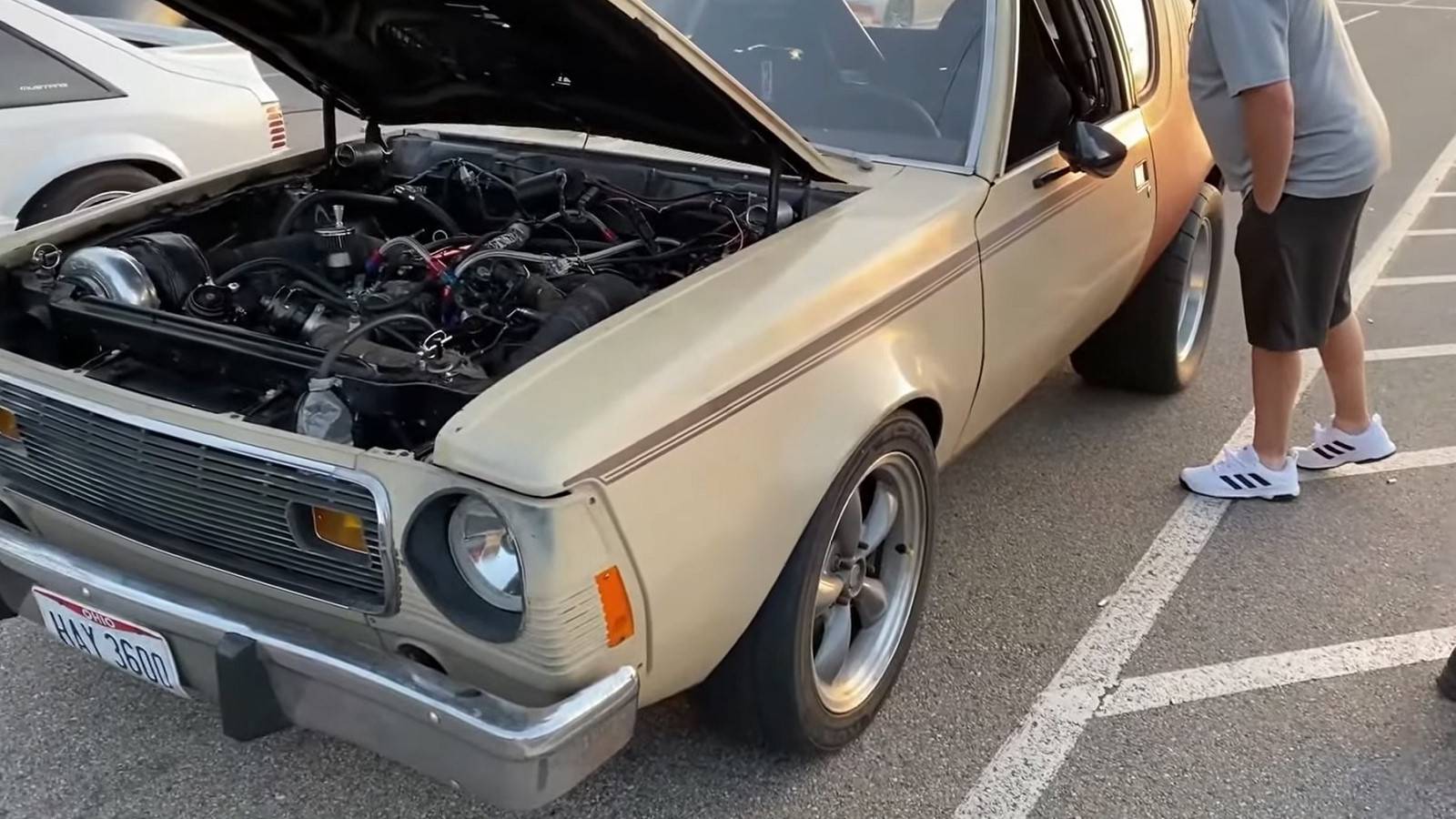 Watch This AMC Gremlin LS Turbo Blow Away The Competition At The Drag Strip