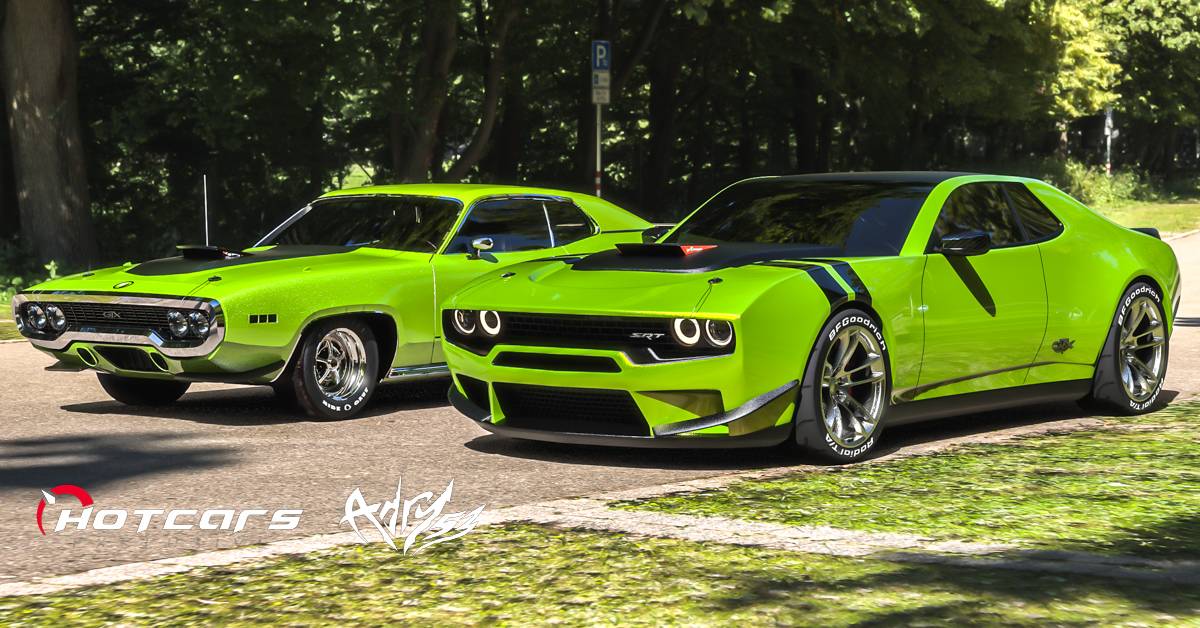 EXCLUSIVE: An All-New Plymouth GTX Rendering Reimagines An Icon
