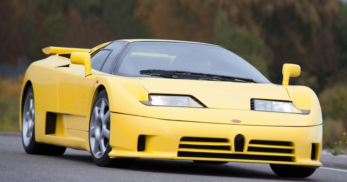 This Is Why The Bugatti EB110 Was Never As Popular As It Should've Been