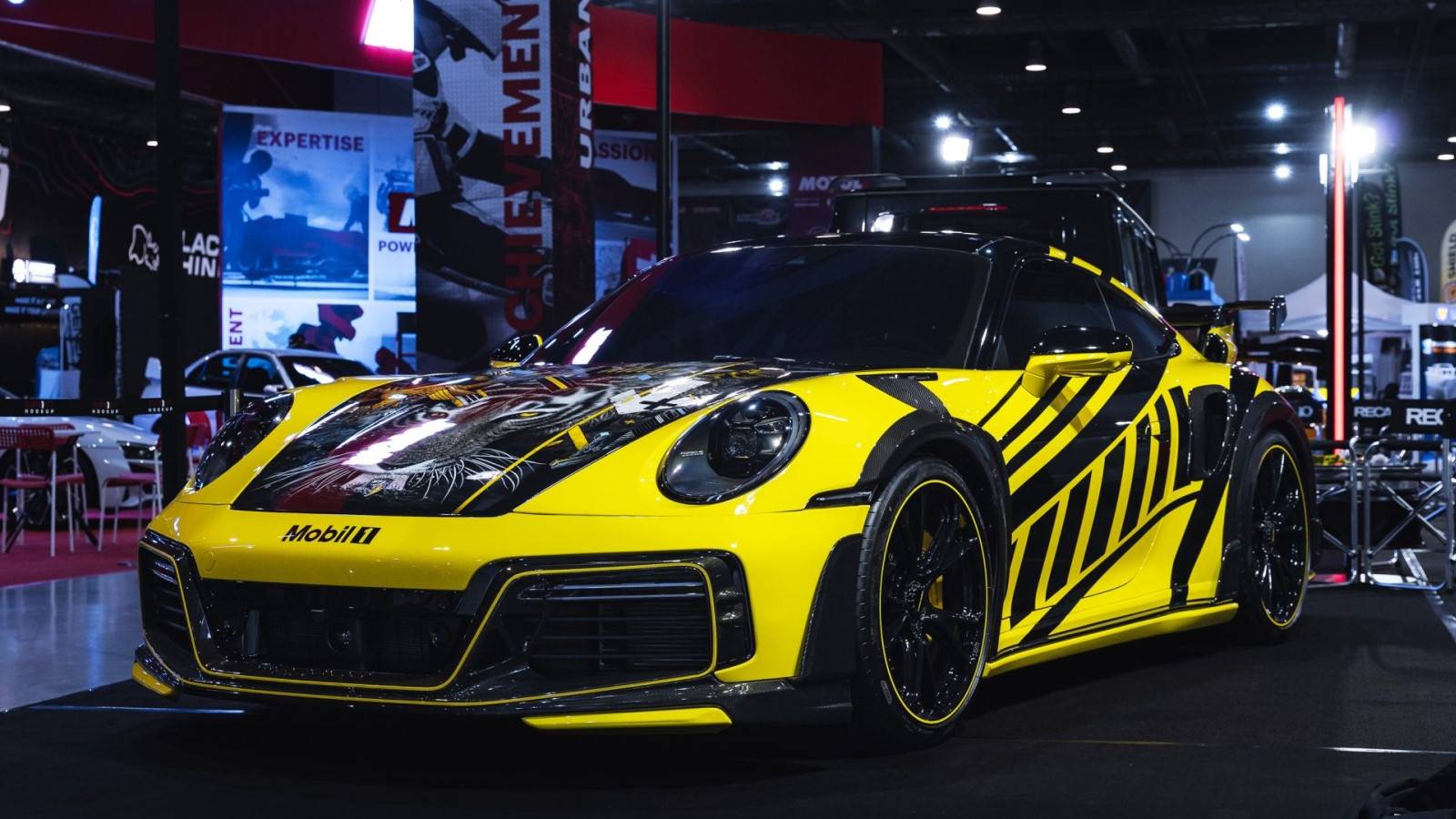 One-Off Porsche 911 Turbo S With A "Tiger" Is A Show-Stopper By TechArt