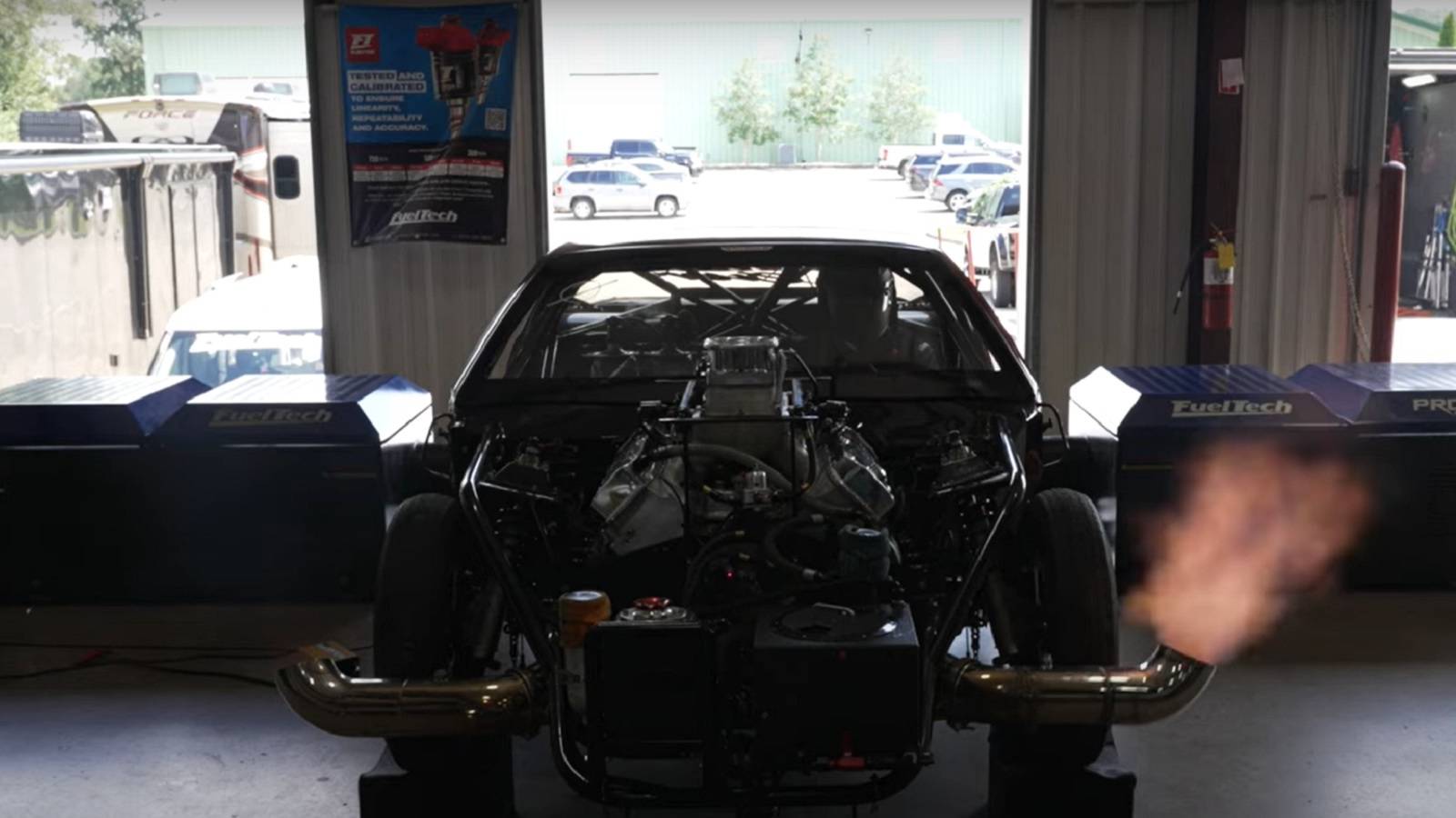 This 1987 Chevrolet Camaro Breathes Fire Out Of Its Nose