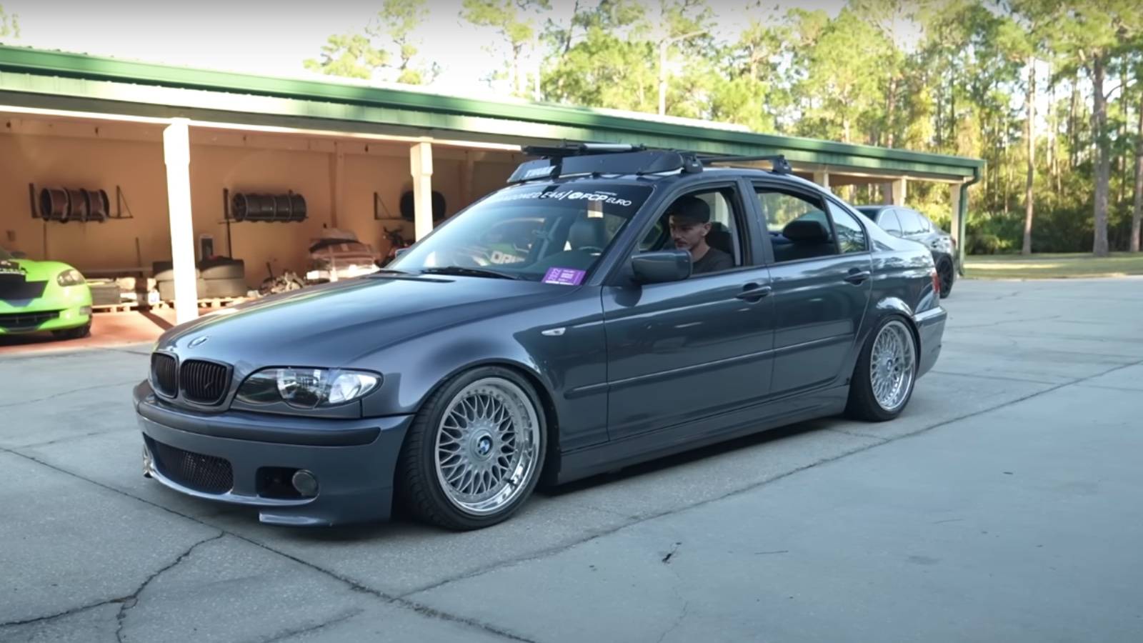 See How Adam LZ Swapped The Engine On This Custom BMW 3-Series For One ...