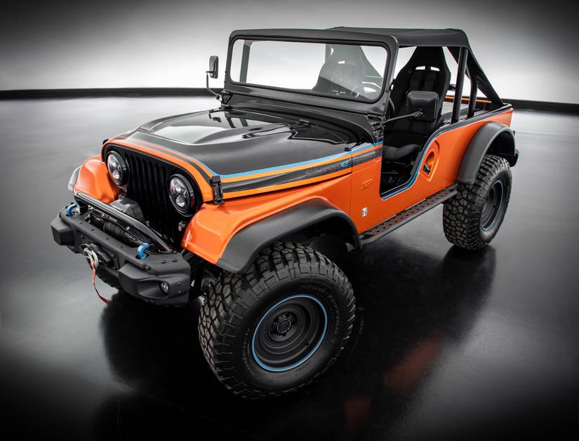 Mopar Reveals Awesome Electrified Jeep CJ Surge And Ram 1500 Concepts ...
