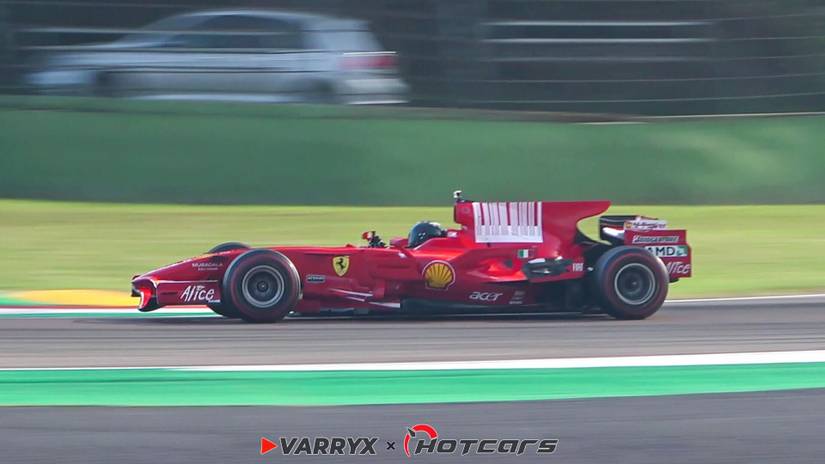 Ferrari Unleash Michael Schumacher’s F1 Car At Imola For Some V12, V10 ...