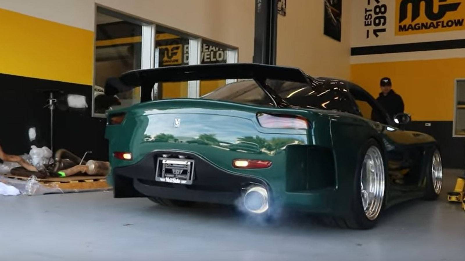 See TJ Hunt Drives His Custom Veilside Mazda RX-7 On The Road For The ...