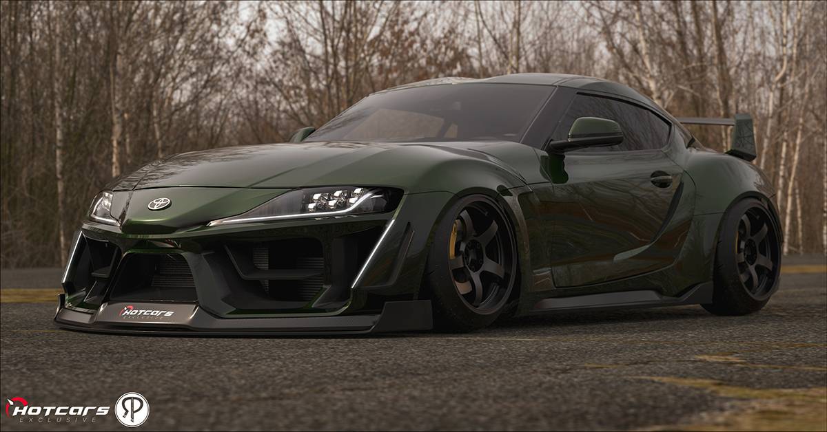 Supra Mk5 Black Widebody
