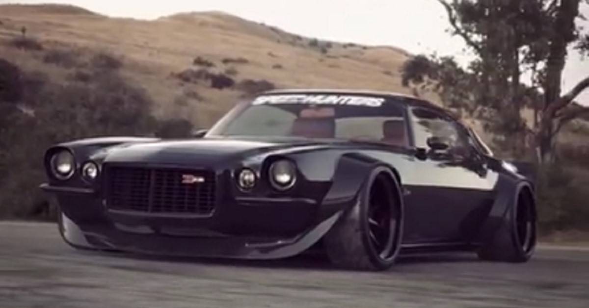 A 2nd-Gen Chevrolet Camaro Gets An Aggressive Widebody