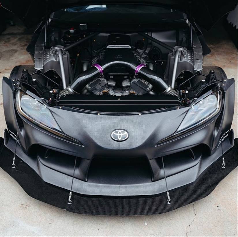 A Closer Look At Ryan Tuerck’s F1 V10 Powered Toyota Formula Supra ...