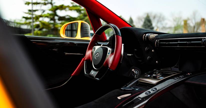 lfa lexus interior