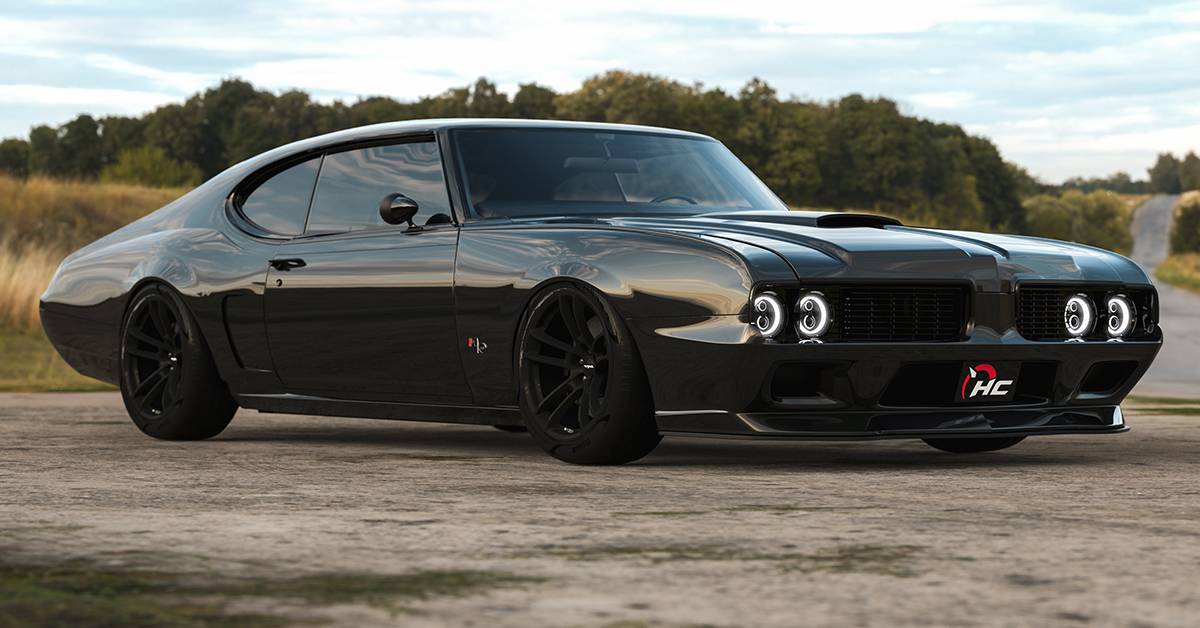 This Oldsmobile 442 Render Is What All Modern Muscle Cars Should Be