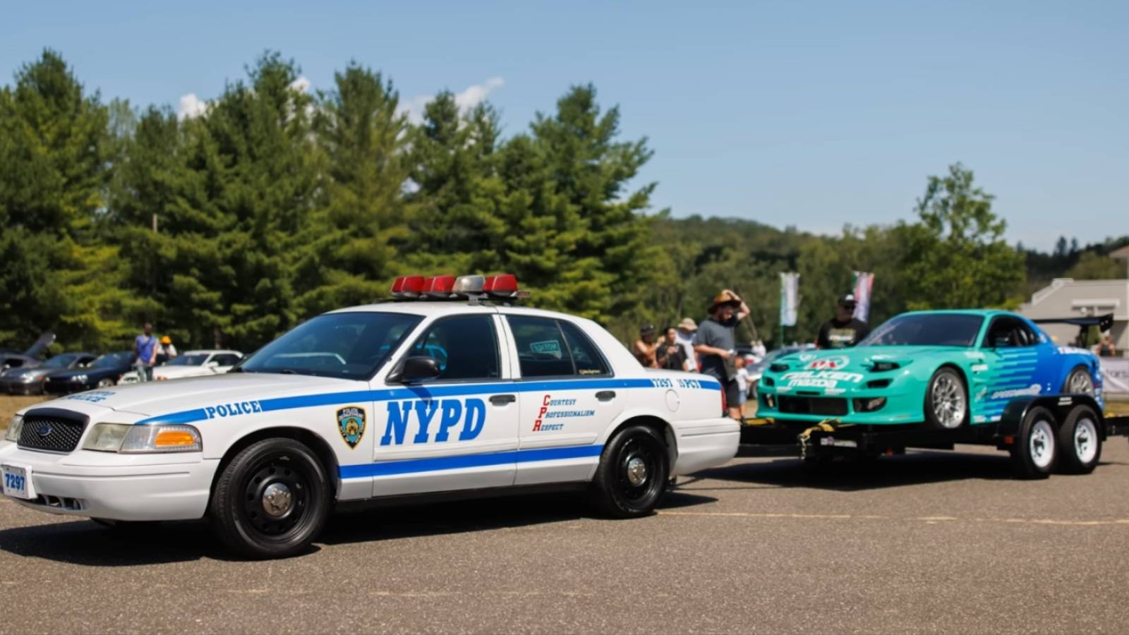 The Real Story Of The NYPD Crown Vic That Tows The Worlds Most ...