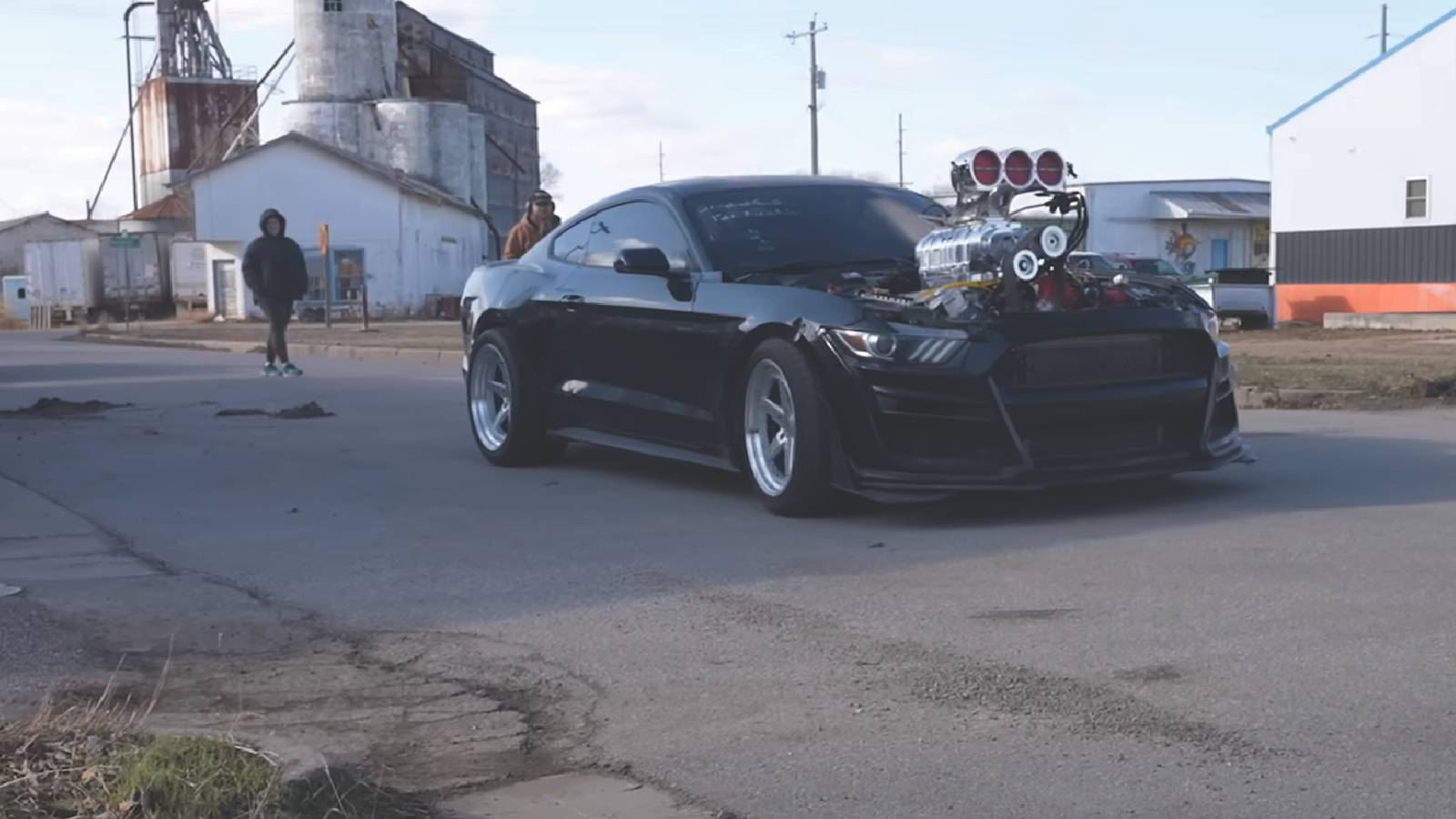 This Is What Happens When You Drop A 2,000-HP Engine In A Ford Mustang