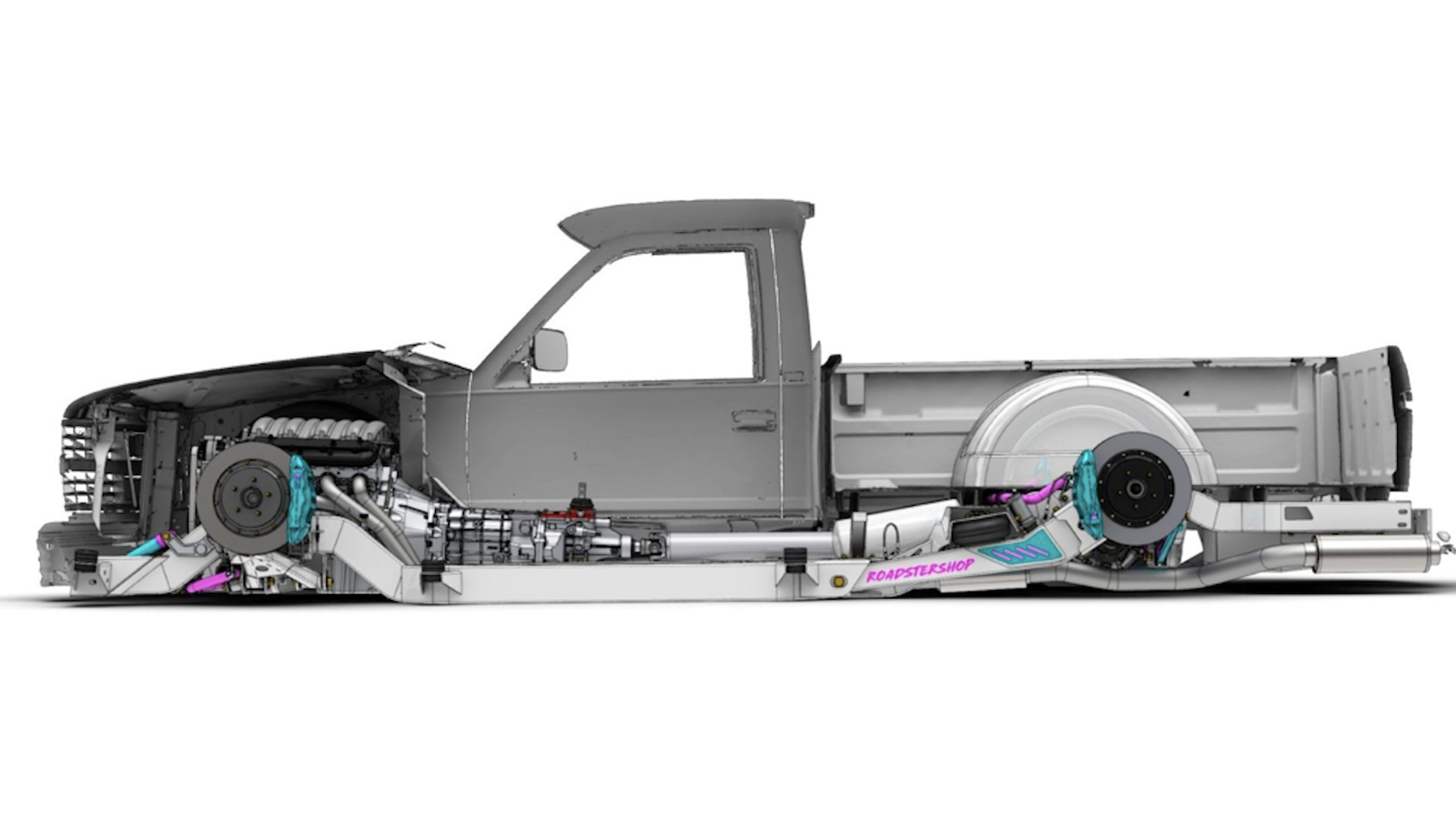 This Custom Chassis Will Let You Slam Your Chevy Truck To The Ground