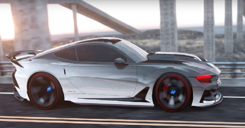 This Widebody Ford Mustang Dark Horse Could Take Down The New C8 ...